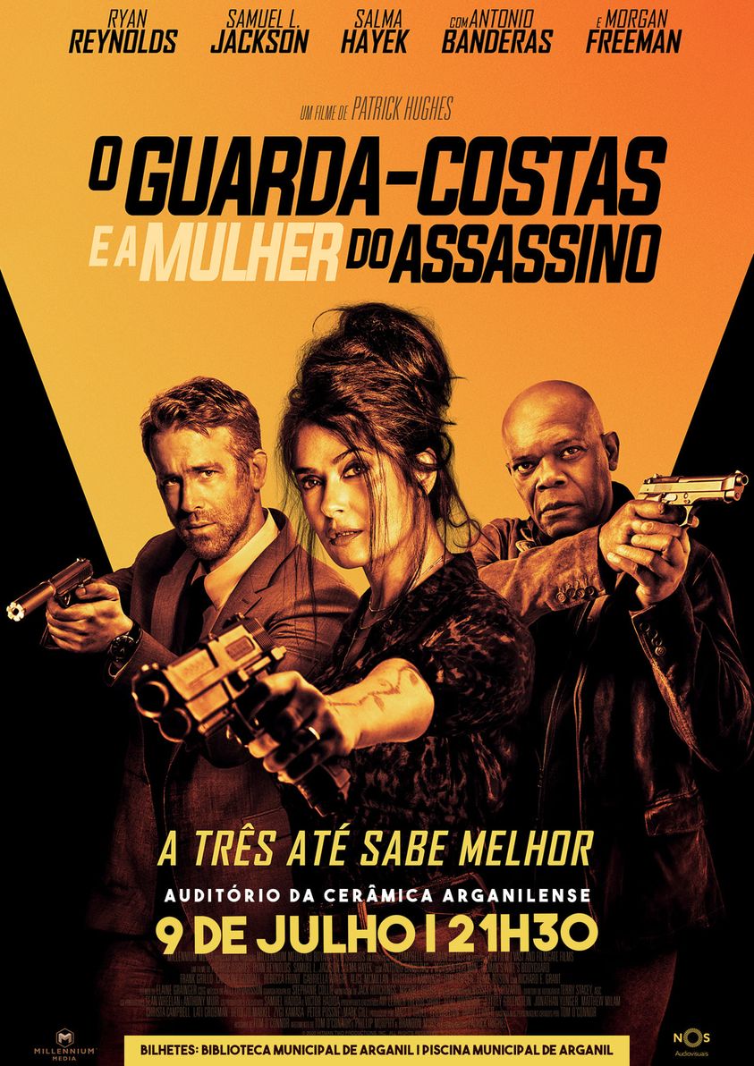 Filme- O guarda-costas e a mulher do assassino na Cerâmica Arganilense.